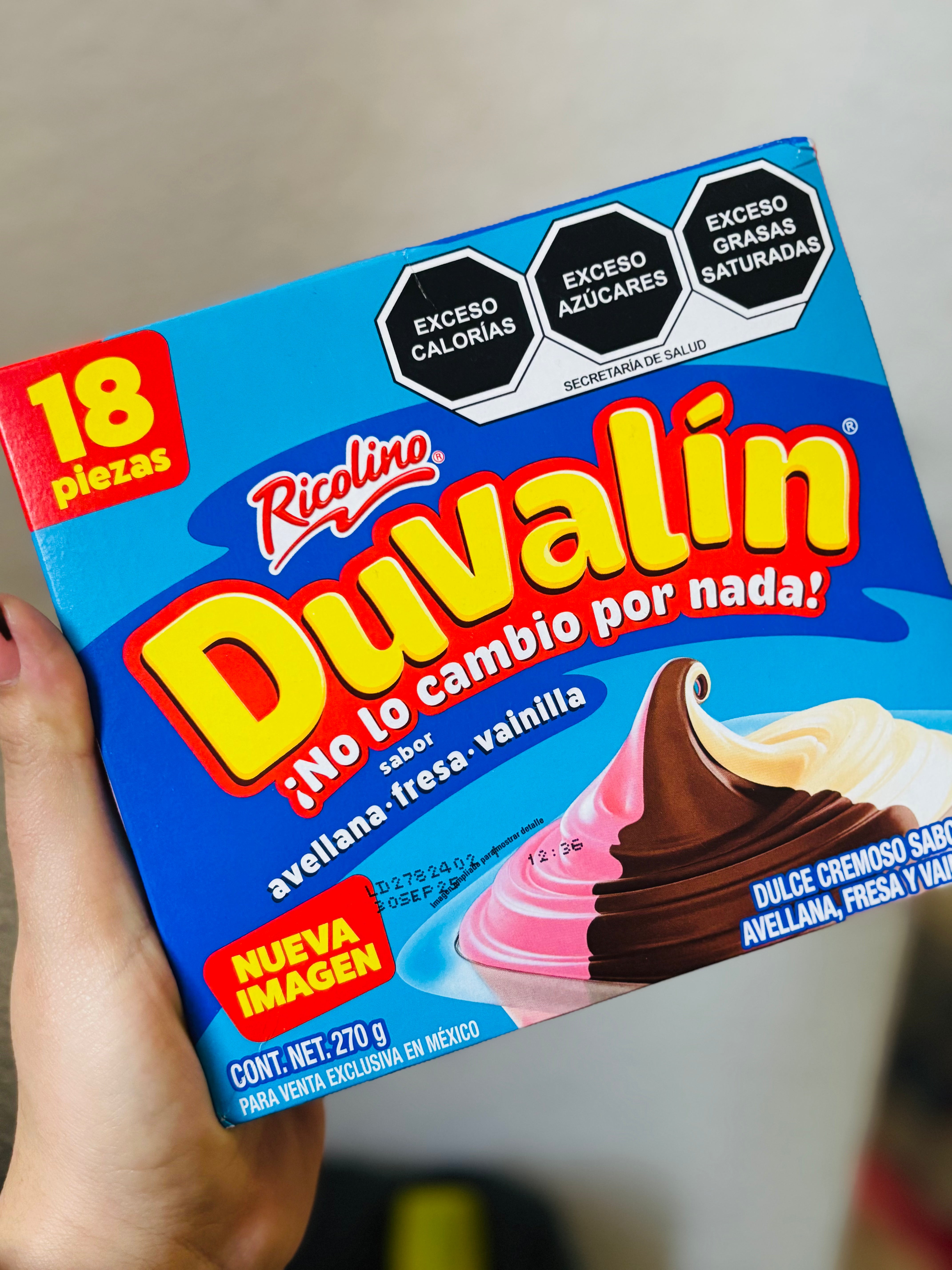 Duvalin “ricolino” – Antojitos La Tarasca