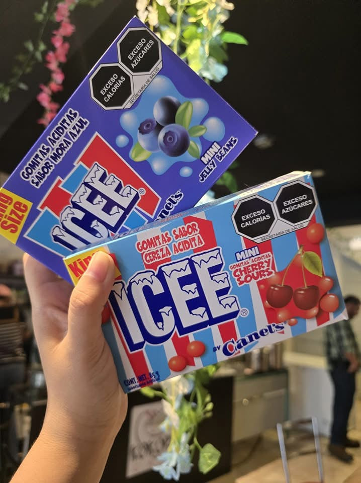 Gomitas ICE 🧊 🍒🫐 𝒃𝒚 𝑪𝒂𝒏𝒆𝒍‘𝒔 – Antojitos La Tarasca